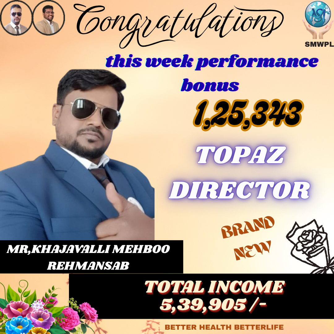 SMWPL NEW TOPPAZ DIRECTOR MR,KHAJAVALLI